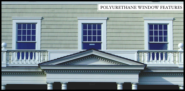 Architectural Urethane Polyurethane Window Features Image Gallery
