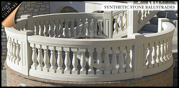 Maintenance Free Synthetic Marble Balustrades | 800-963-3060
