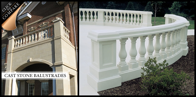 MeltonStone™ Cast Stone Balustrades | Durable Elegance