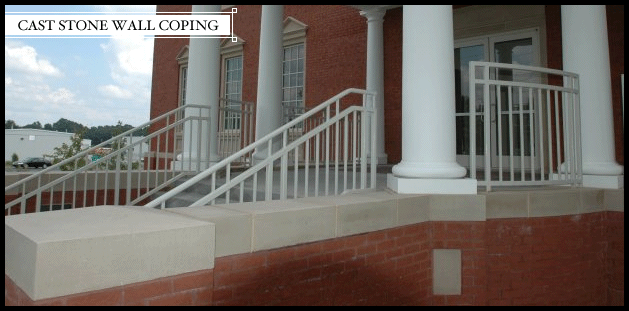 MeltonStone Cast Stone Wall Coping Image Gallery