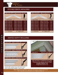 Architectural Urethane Polyurethane Moulding Designs